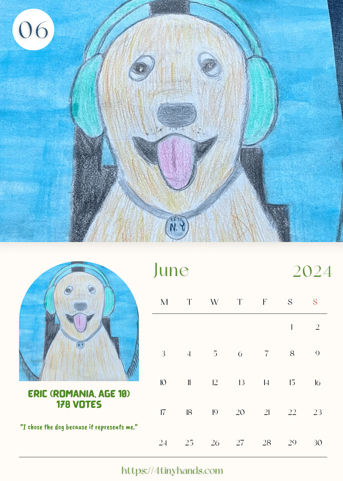 Celebrating the Animal Kingdom Calendar 2024 - 4TinyHands
